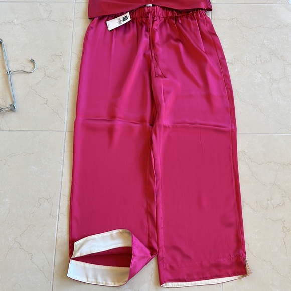 GAP Body | Intimates & Sleepwear | Gap Body Pinkishred Silk Lounge ...